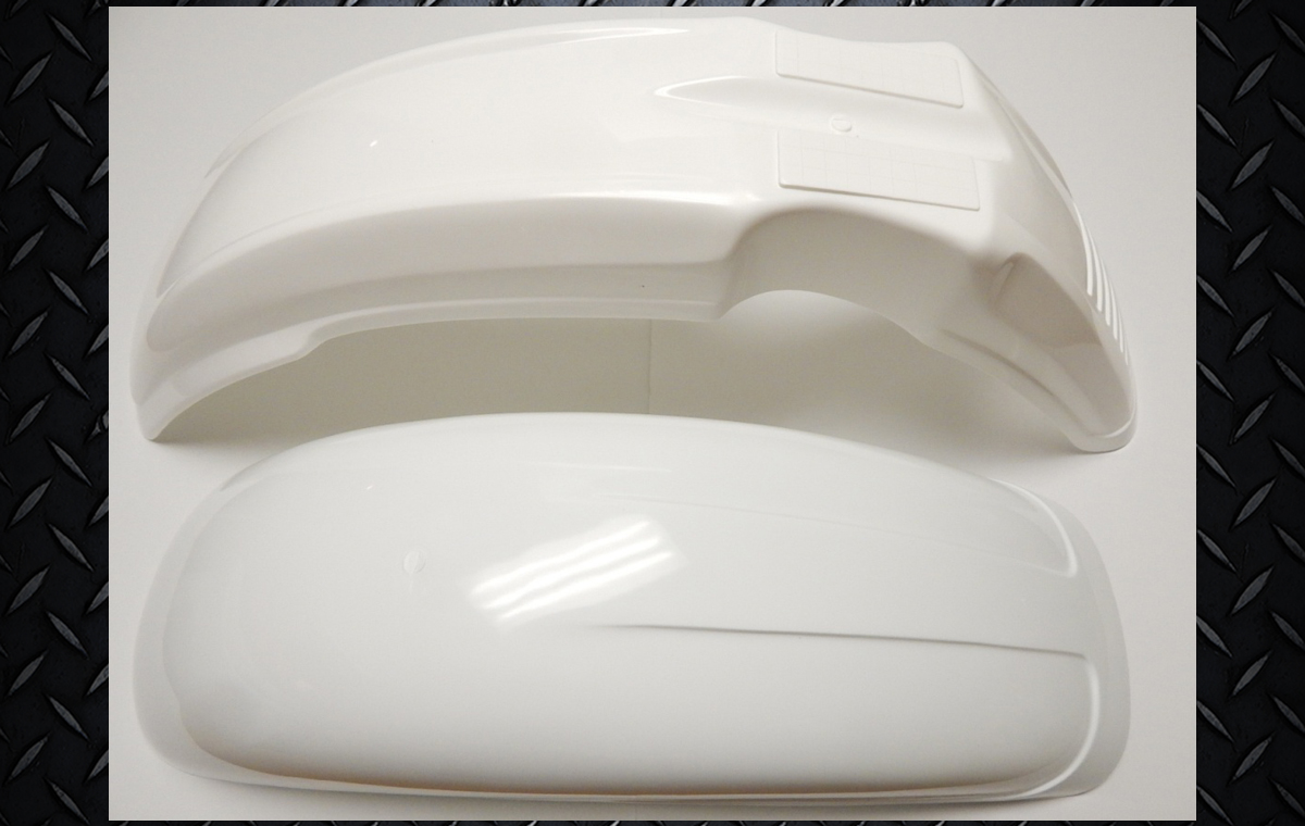 PLASTIC PARTS (FRONT FENDERS, HEADLIGHT ASSEMBLIES, REAR FENDERS, SIDE ...